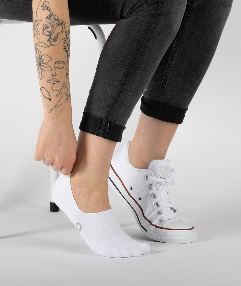 Flagship No Show White | Outway Performance Socks – OUTWAY